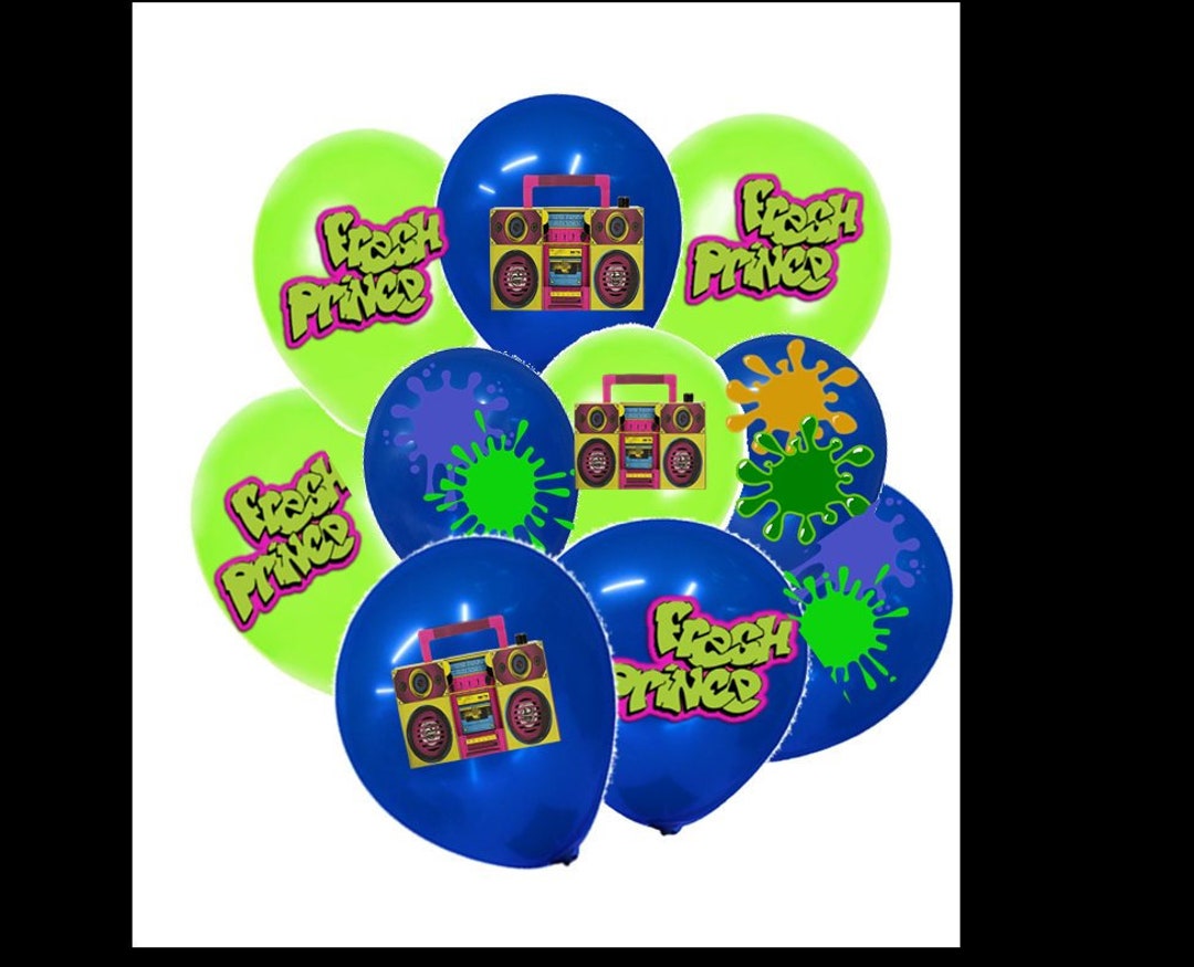 Custom Balloon Stickers- Party Stickersnon PERSONALIZED - Etsy