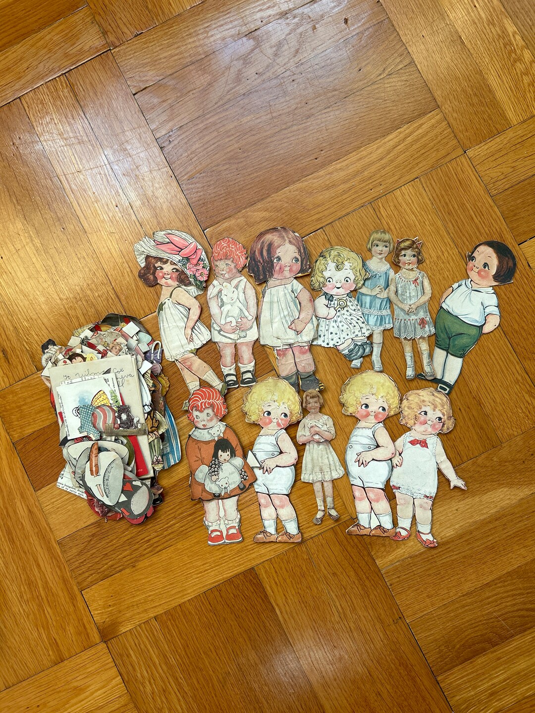A Large Lot of 60s Paper Dolls - Etsy