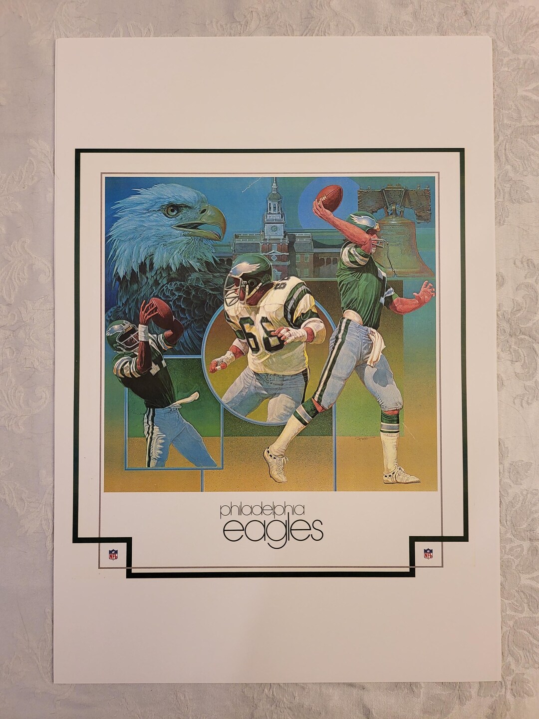 Vintage NFL Damac Series Philadelphia Eagles 1978 to 1981 Reproduction ...