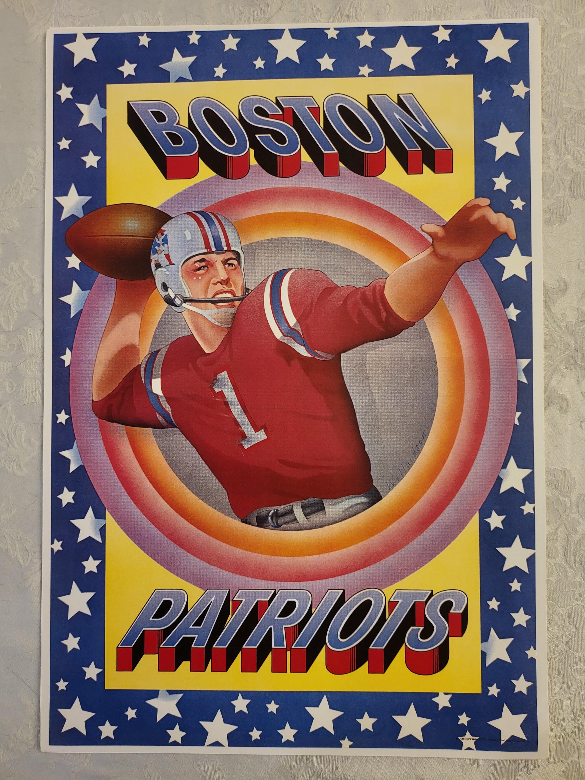 Vintage NFL Collector Series 1968 to 1971 New England Patriots ...