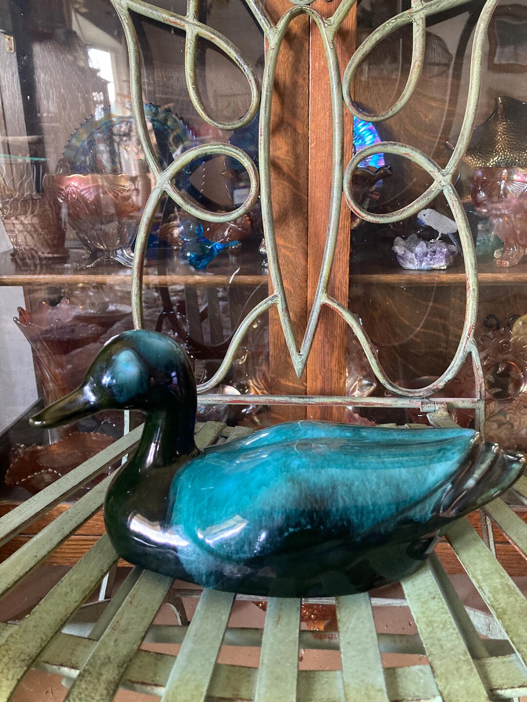 Vintage Blue Mountain Pottery Duck. 10 Inches Wide. Produced in ...