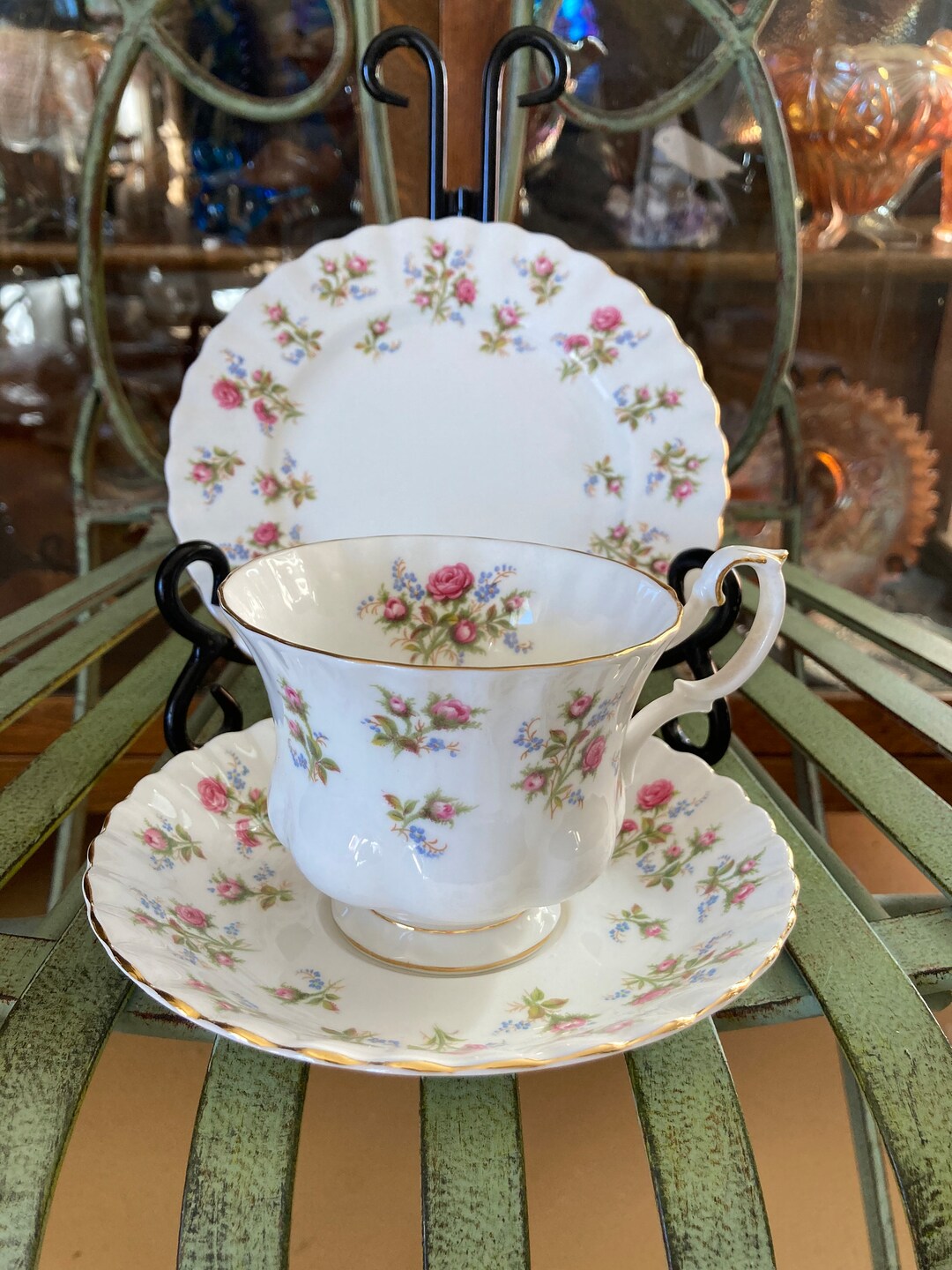 Royal Albert Winsome Trio. Plate 6.25 Inches Diameter. Produced in ...