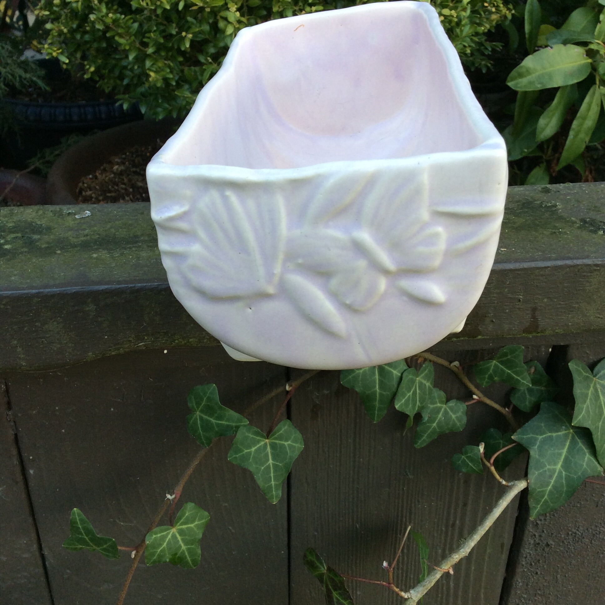 McCoy Butterfly Small Fernery in Coral Collectibles Art & Collectibles ...