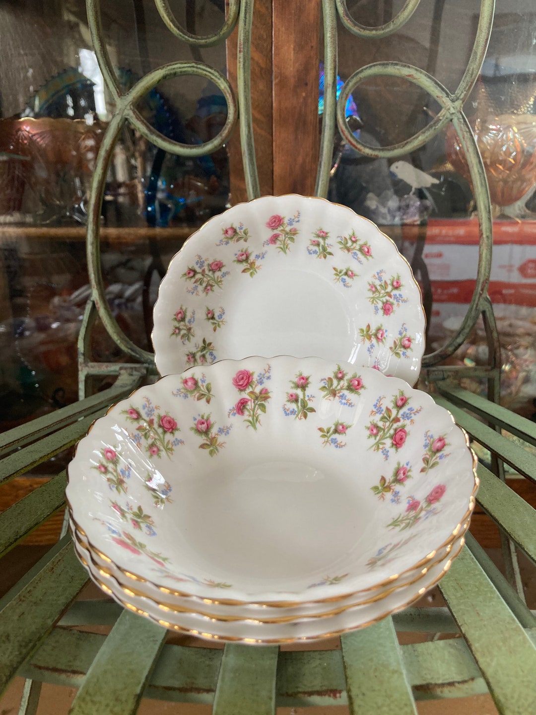 Royal Albert Winsome Fruit Nappies. Set of 4. 5.25 Inches Diameter ...