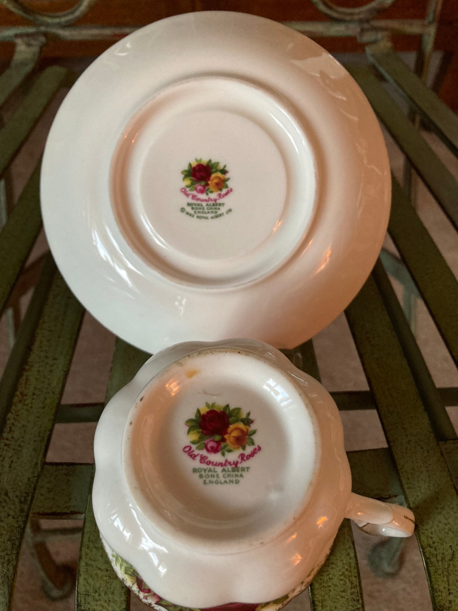 Royal Albert Old Country Roses Set of 4 4 Piece Place | Etsy