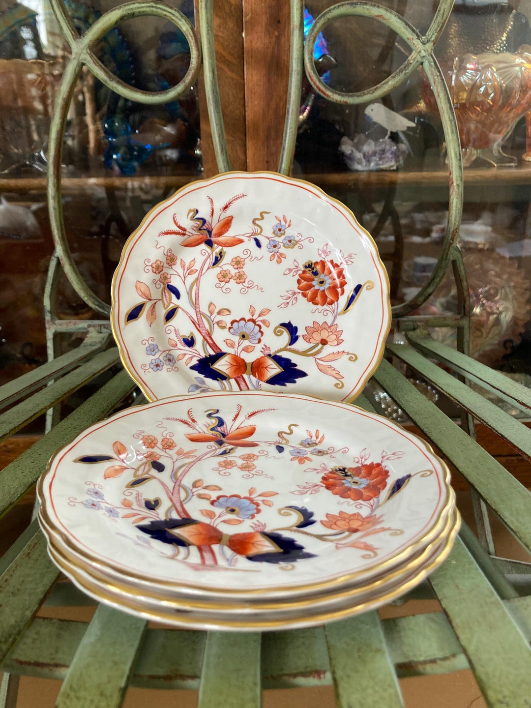 Booths Fresian Bread and Butter Plates. Set of 4. 6 Inches Diameter ...