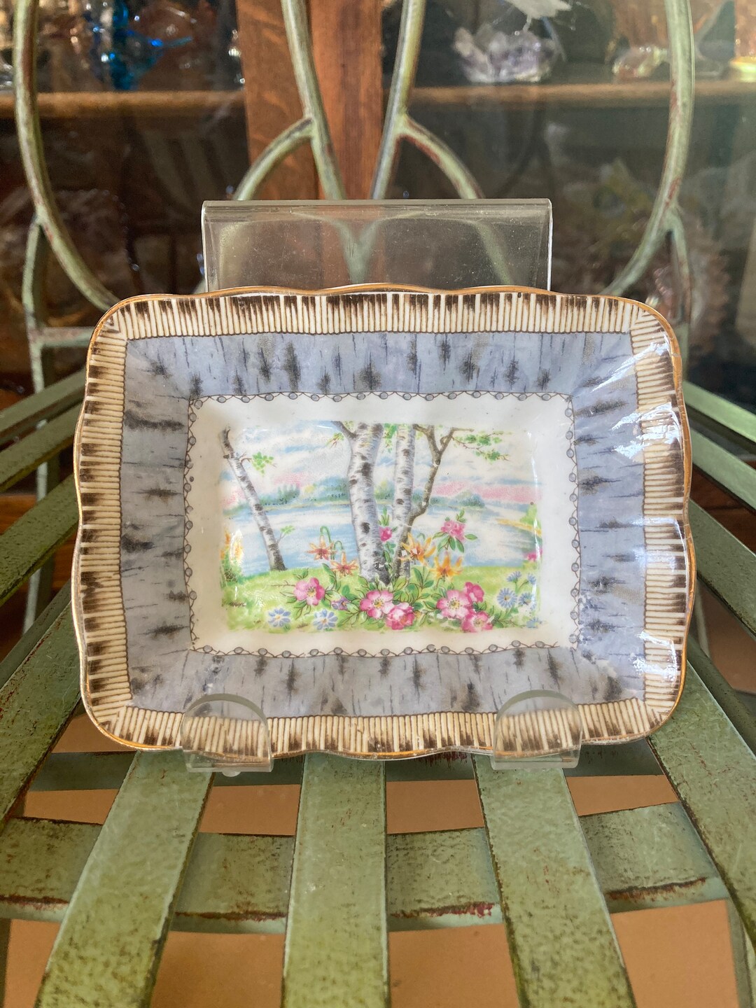 Royal Albert Silver Birch Sweet Meat Dish or Condiment Dish 5 Inches ...