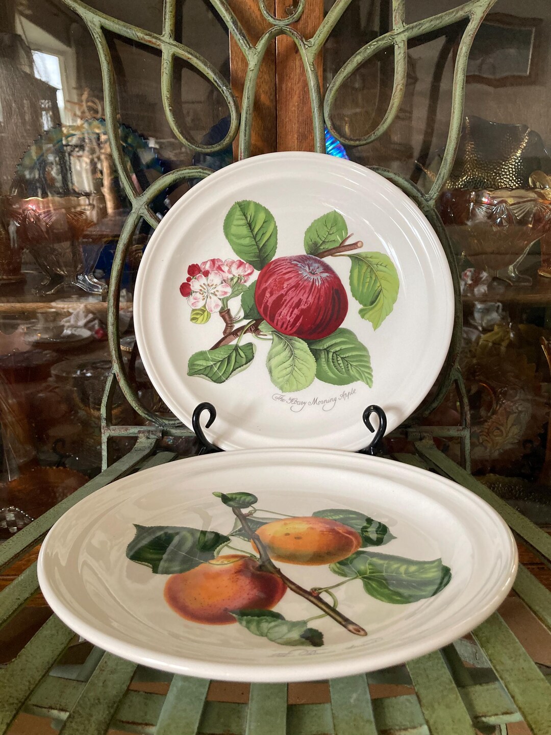 Portmeirion Pomona Dinner Plates. Set of 2. 10.5 Inches Diameter. Roman ...