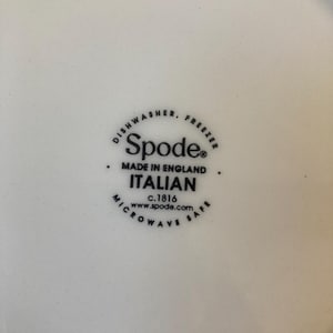 Spode Blue Italian Ascot Coupe Cereal Bowls. Set of 4. 8.25 Inch ...