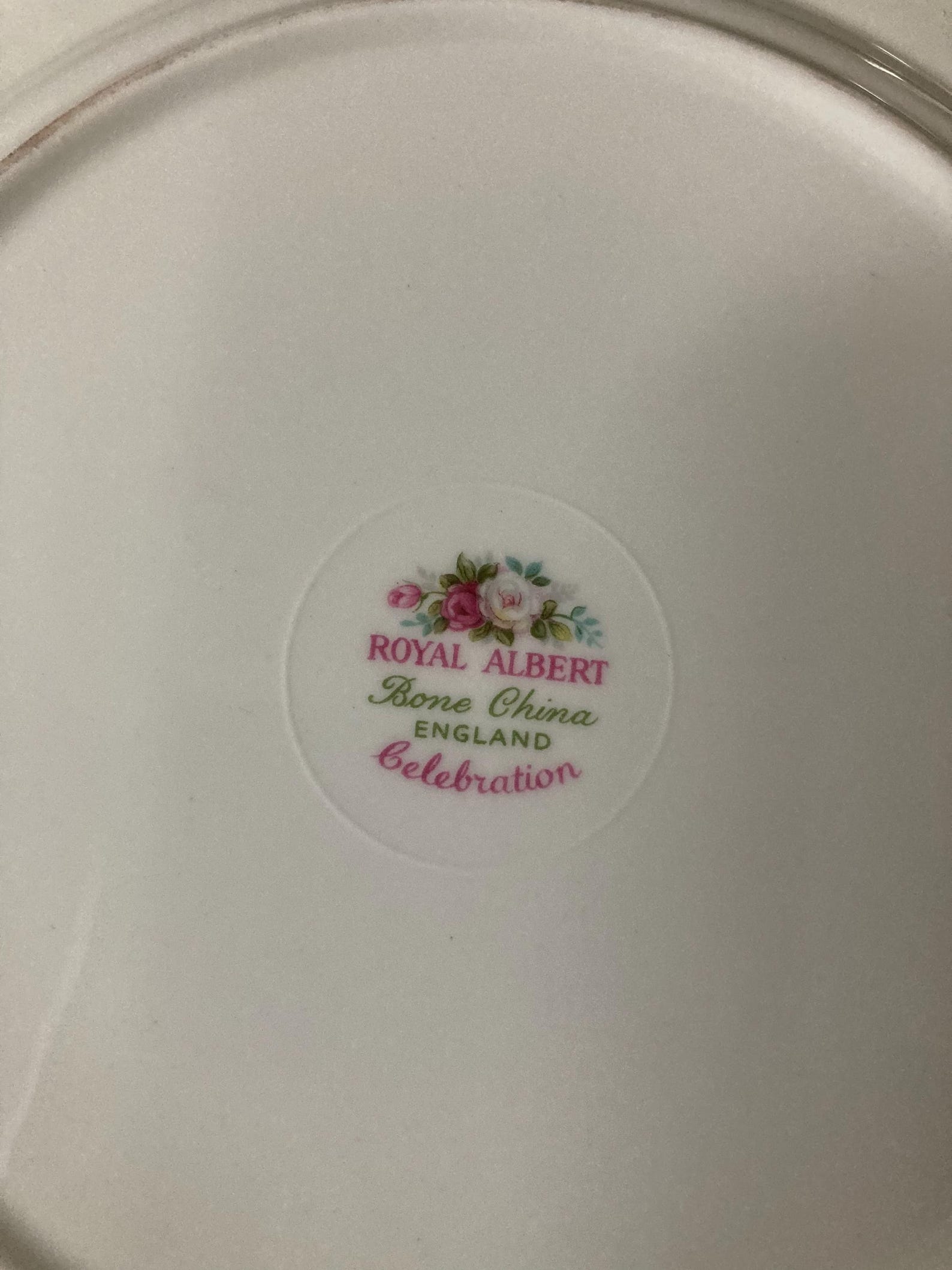 Royal Albert Celebration Dessert Plates. Set of 4. 7 Inches Diameter ...