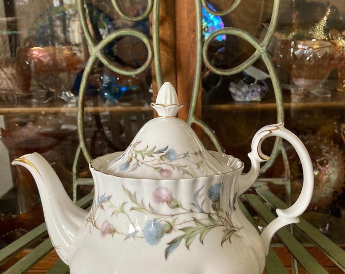 Beautiful Royal Albert Brigadoon Large Tea Pot - Etsy