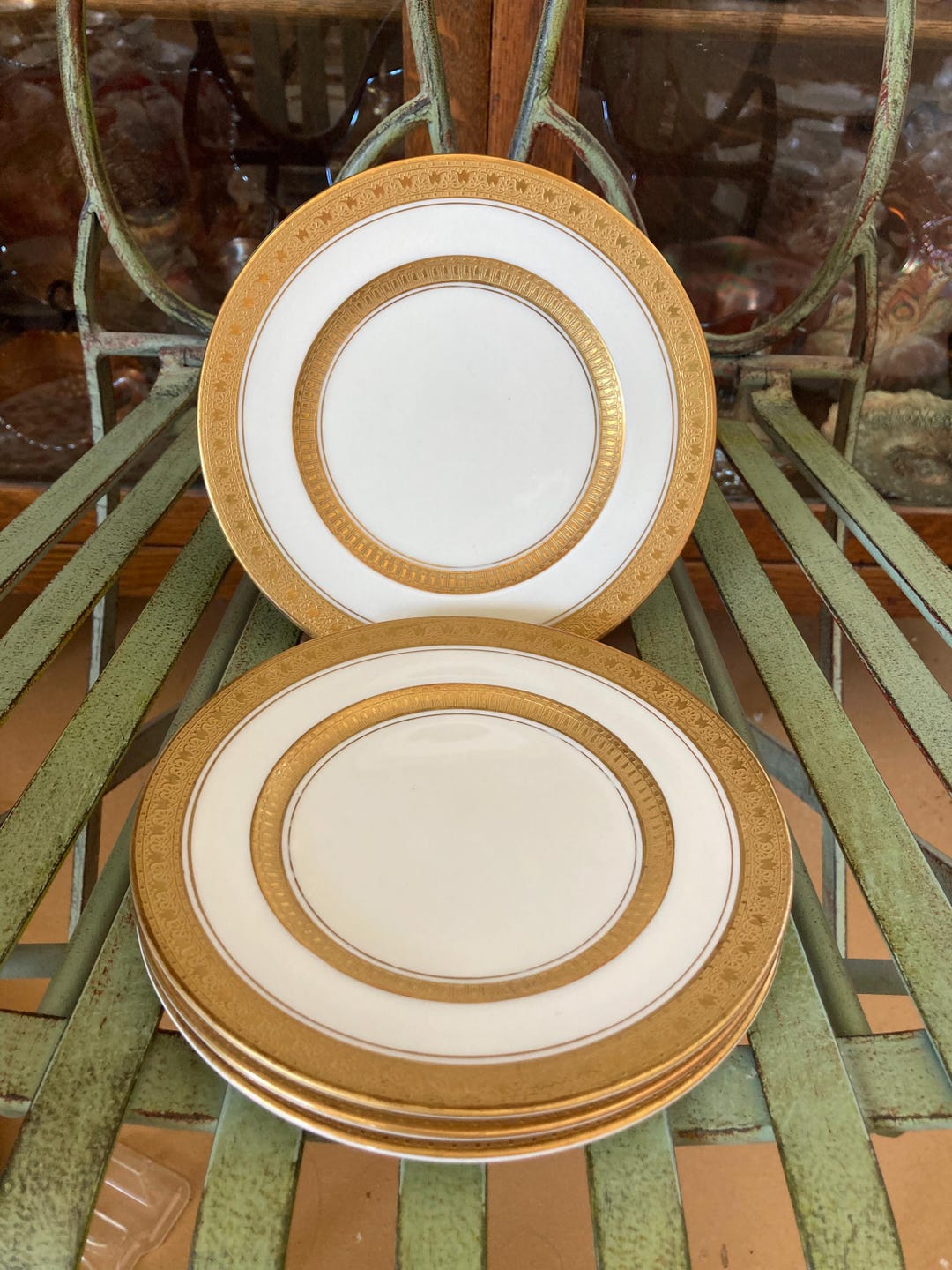 Royal Worcester Coronet Bread and Butter Plates. Set of 4. 6 Inches ...