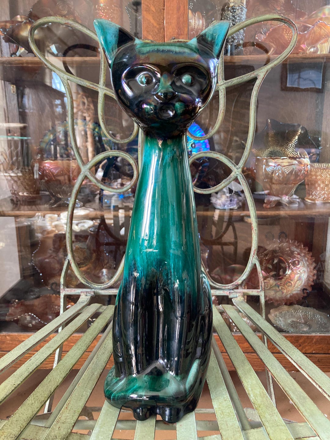 Vintage Blue Mountain Pottery Cat. Produced in Collingwood, Ontario ...