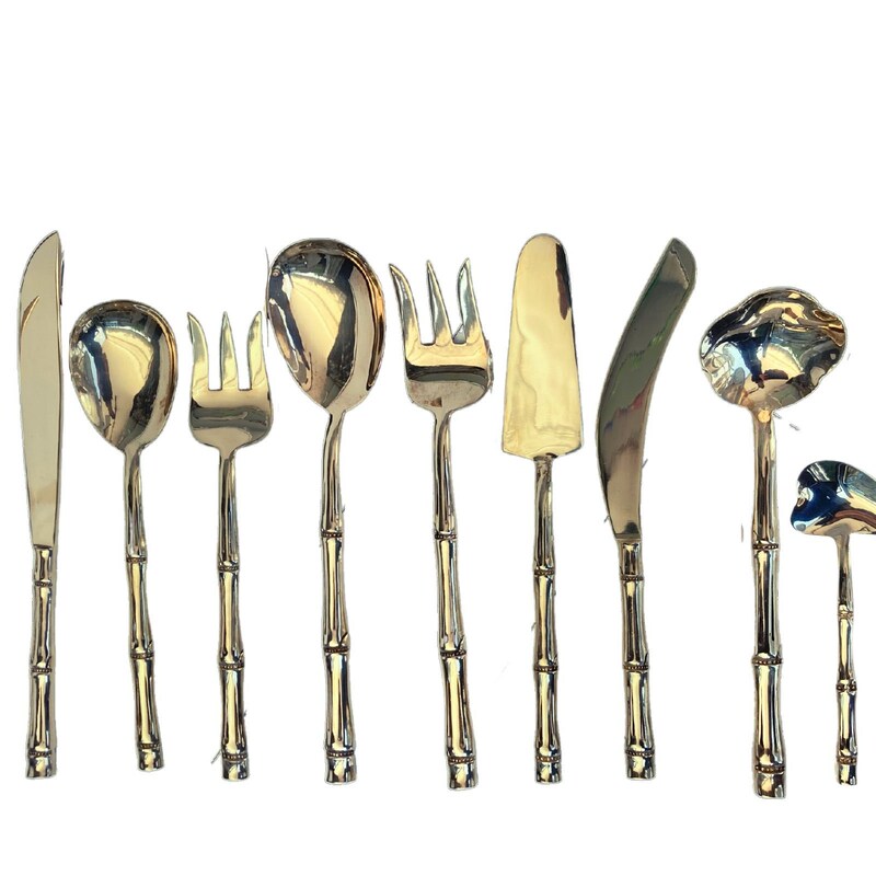 Bamboo Flatware - Etsy
