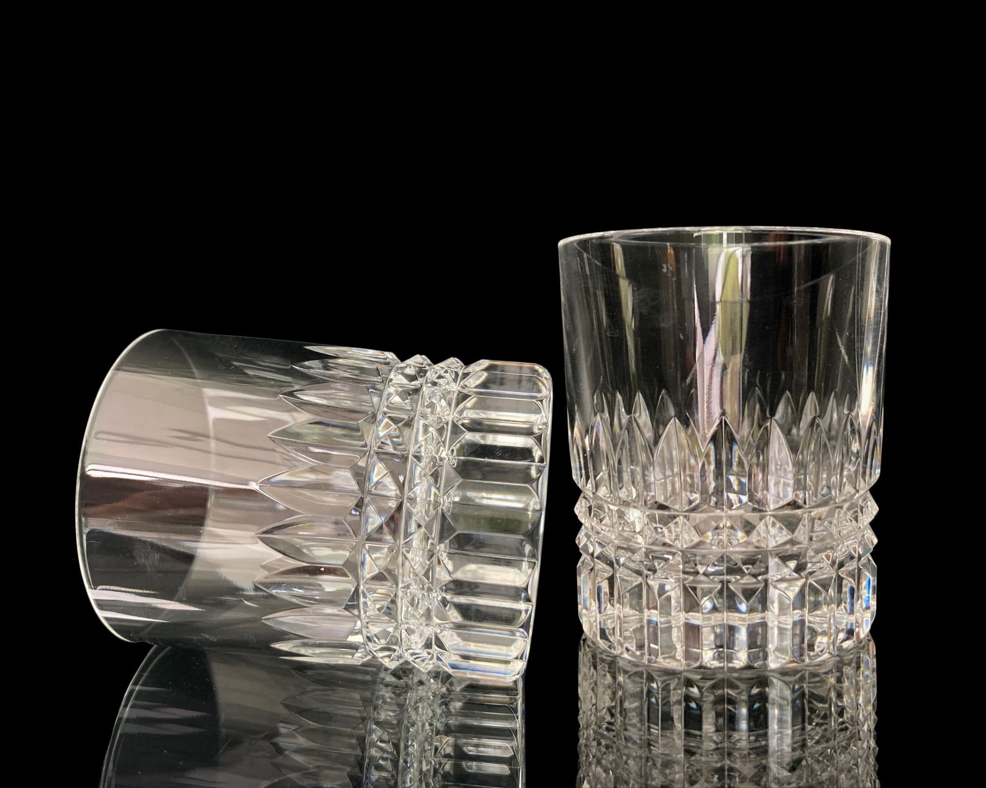 Crystal old fashioned glasses store