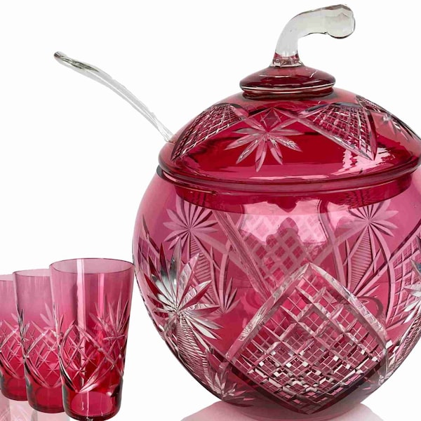 Punch Bowl Set - Etsy