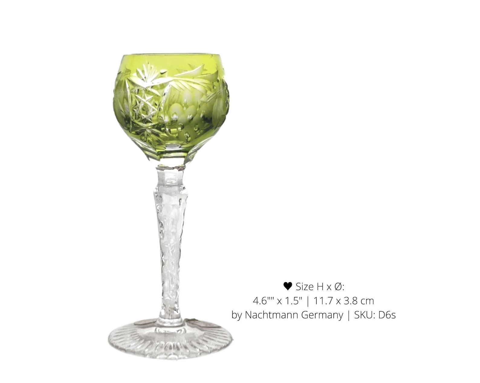 Nachtmann Crystal Cordial Glass Aperitif, Liquor Glass 1pcs Color ...
