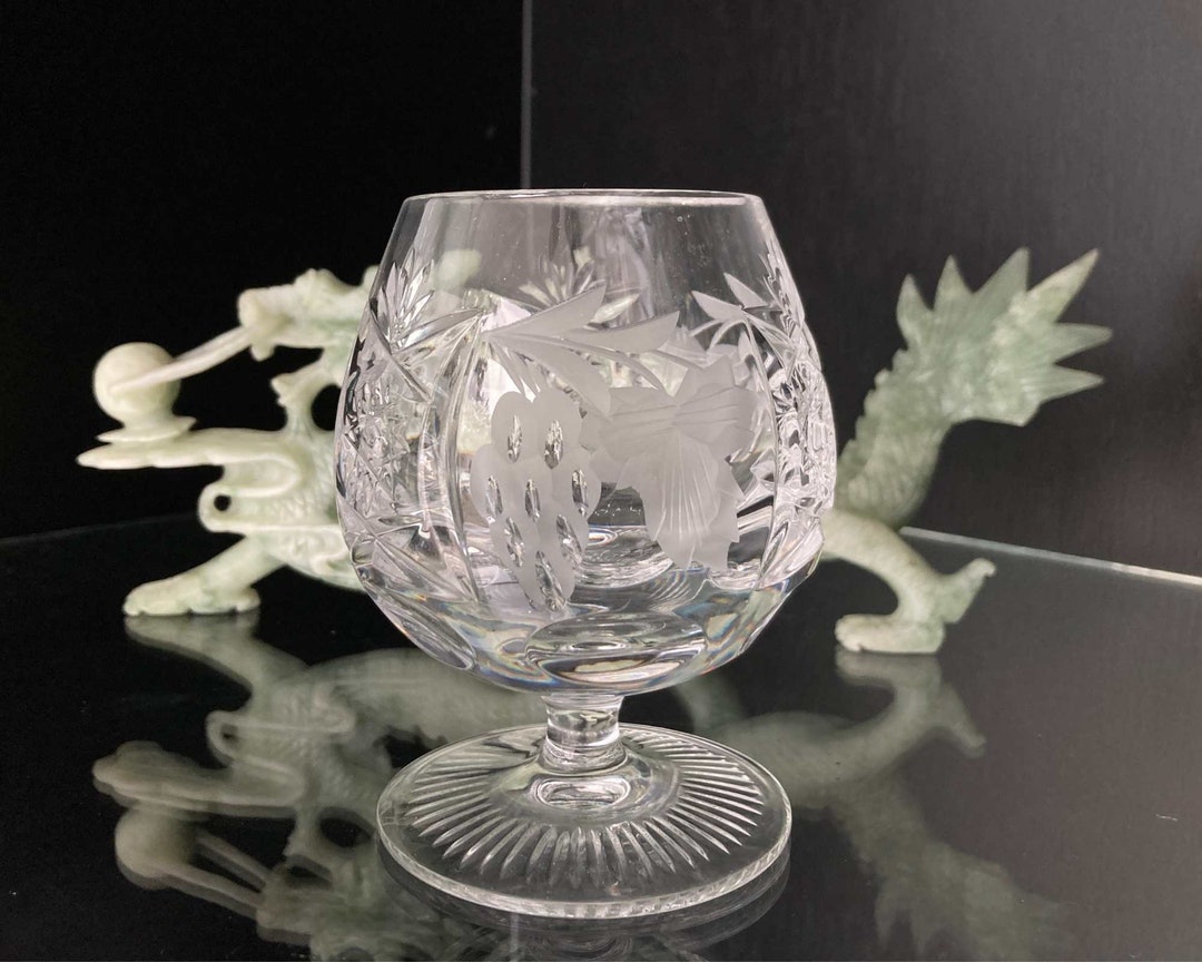 Nachtmann Cognac Glass | Brandy Snifter | 1 X | Crystal | Grapes ...