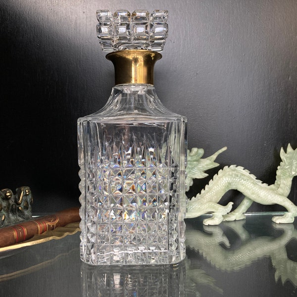 Square Decanter - Etsy