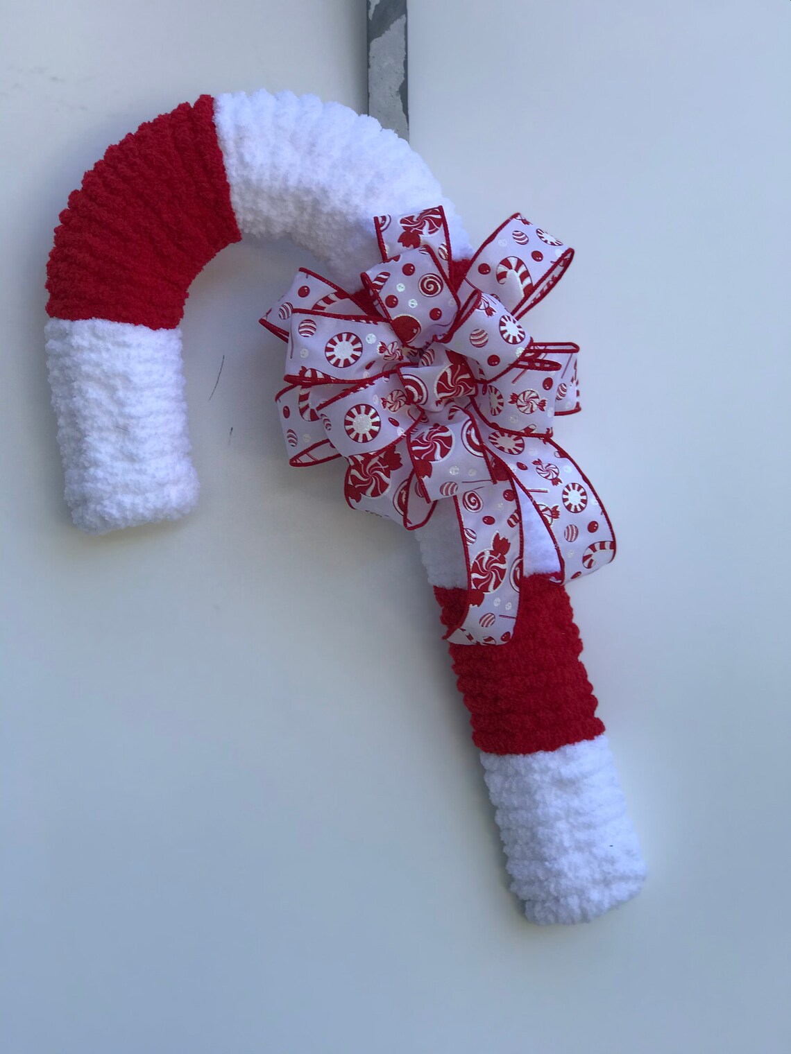 Candy Cane Wall Decor Winter Decoration Hostess Gift - Etsy