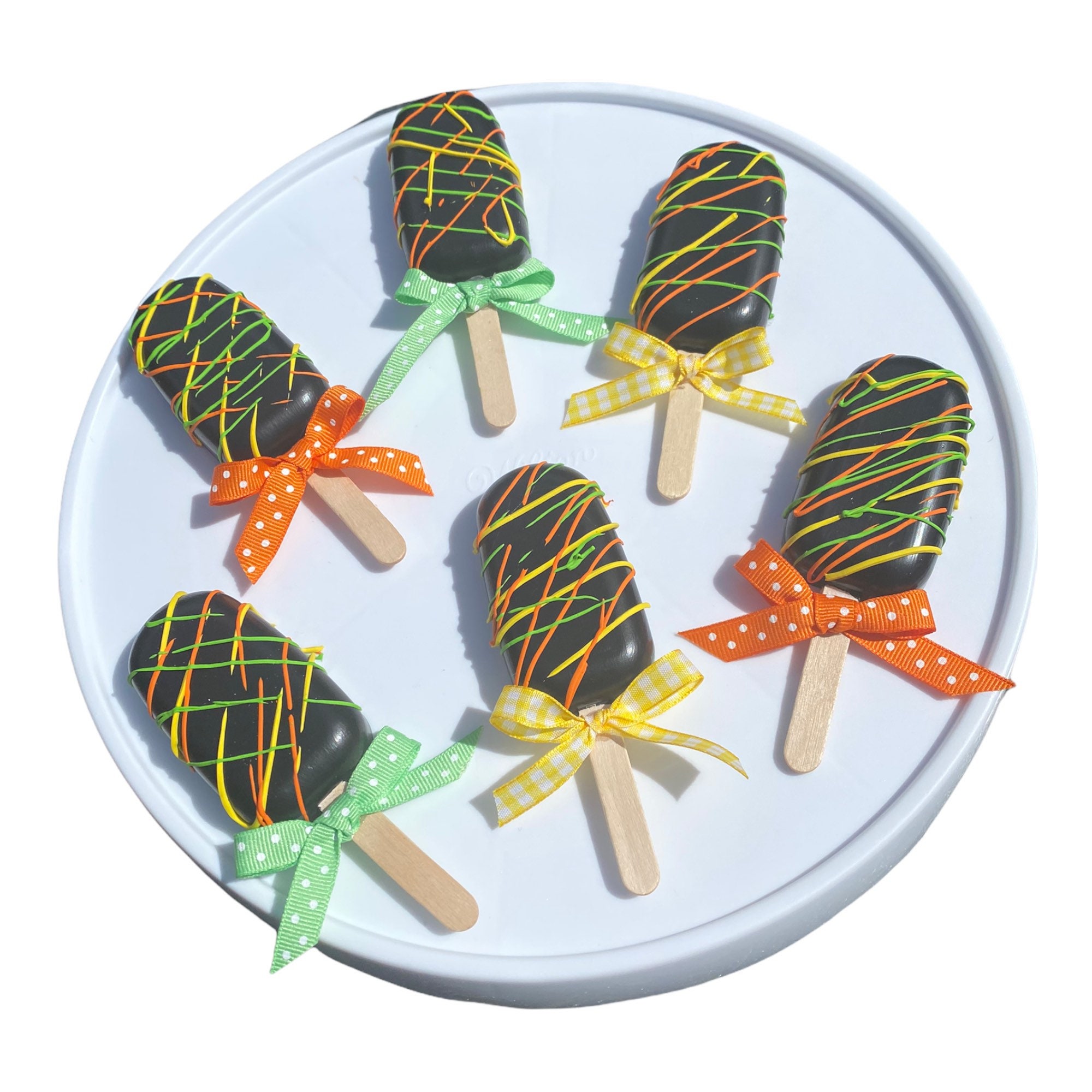Fake Cake Pops Faux Popsicles Fake Halloween Treats Fall - Etsy