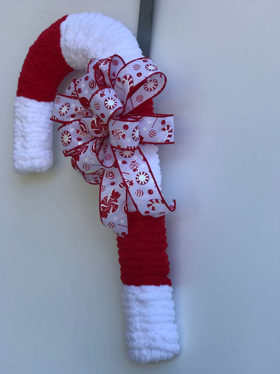 Candy Cane Wall Decor Winter Decoration Hostess Gift - Etsy