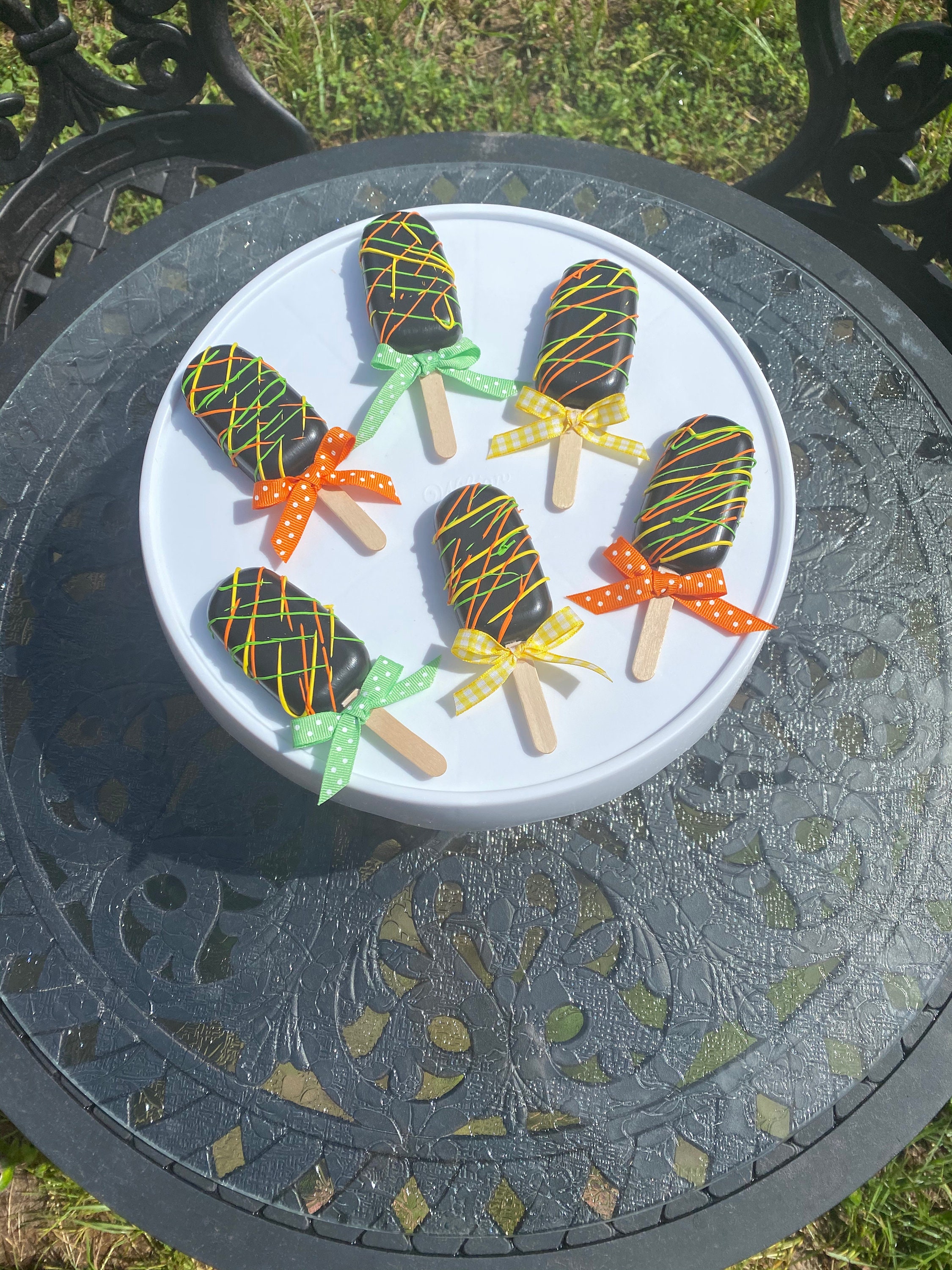 Fake Cake Pops Faux Popsicles Fake Halloween Treats Fall - Etsy