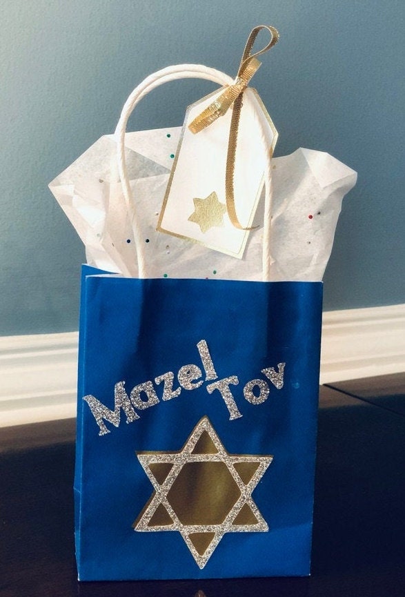 Bar/Mitzvah Gift Bags/Favors, Bat Mitzvah Gift Bags/Favors, Mazel Tov ...