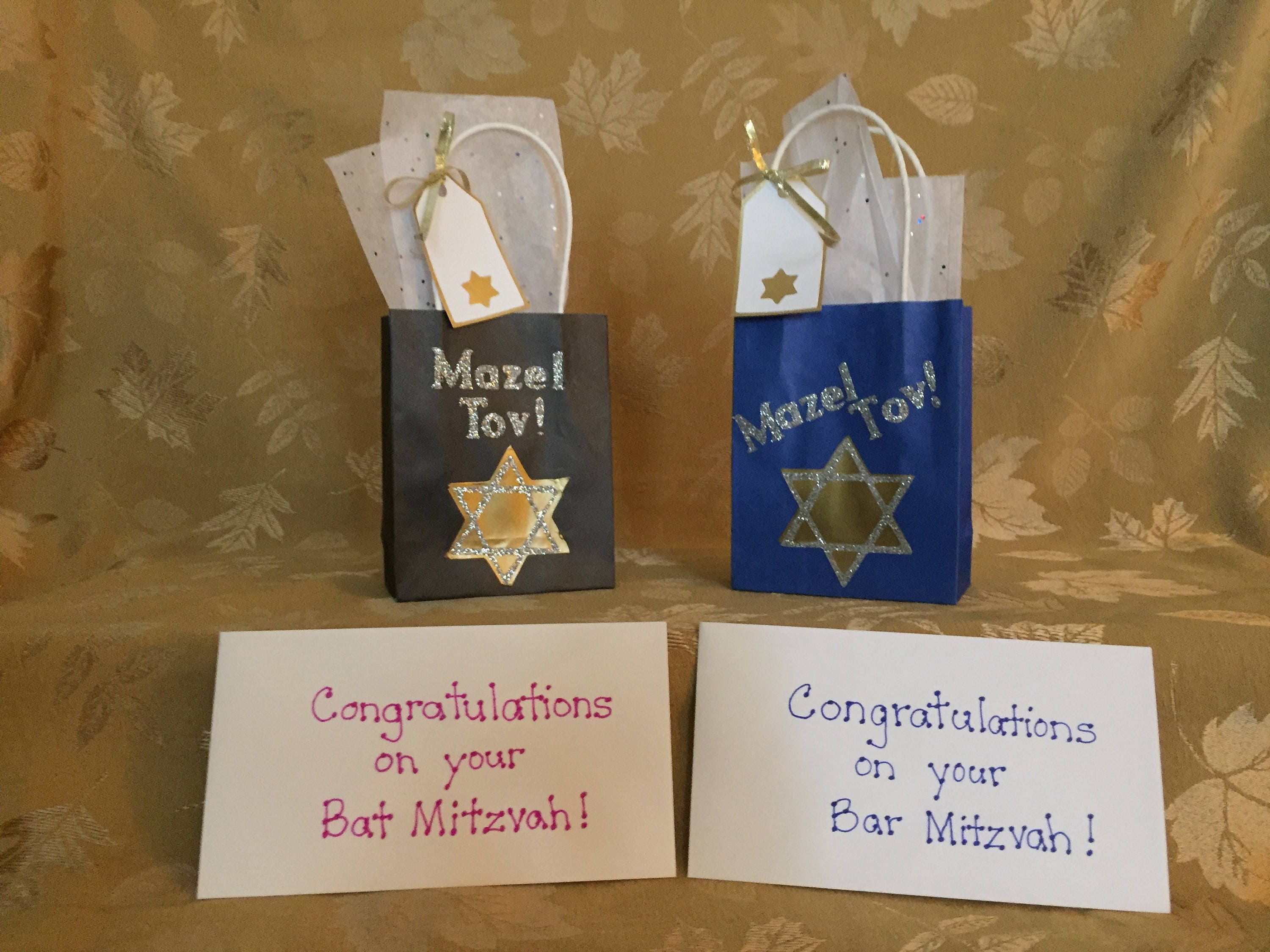 Bar Mitzvah Gift Bags/Favors Bat Mitzvah Gift Bags/Favors | Etsy