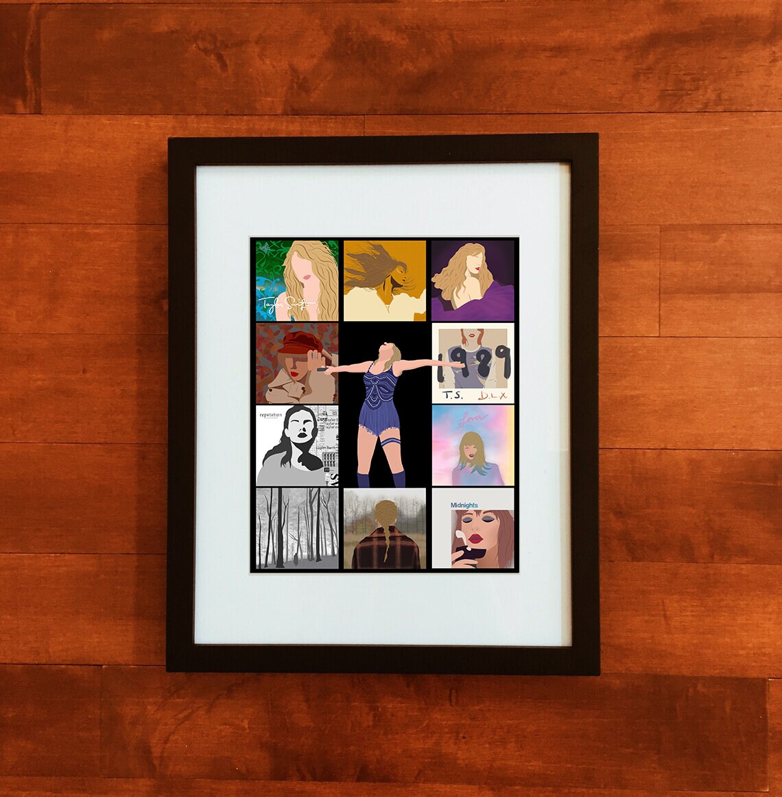 Taylor Swift eras Poster Original Art Digital Print - Etsy