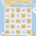 2025 Bingo Card | New Year's Resolutions | Canva Template - Etsy