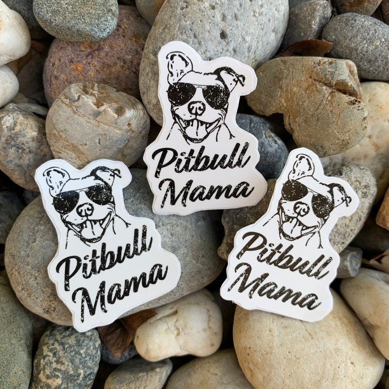 Pitbull Bumper Stickers - Etsy
