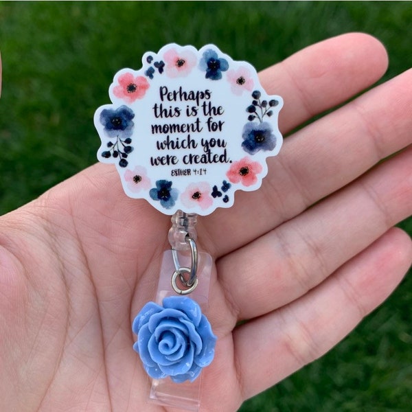 Bible Verse Badge Reel - Etsy