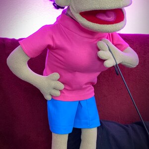 Muppet Style Professional Puppet - Full Body - Removable Legs - Custom ...