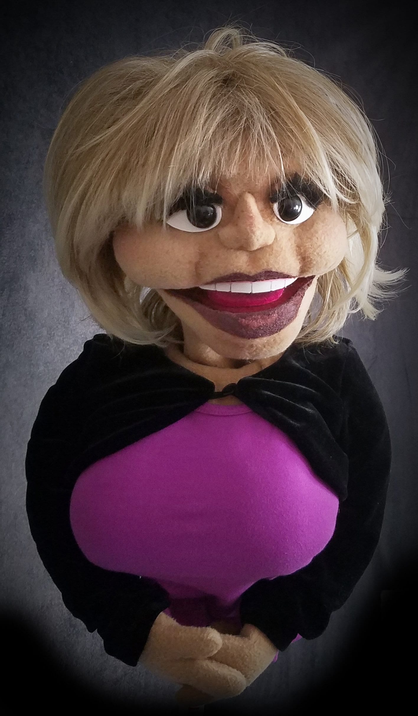 Professional Puppet Lovable Personality Soft Sculpted Lady Puppet ...