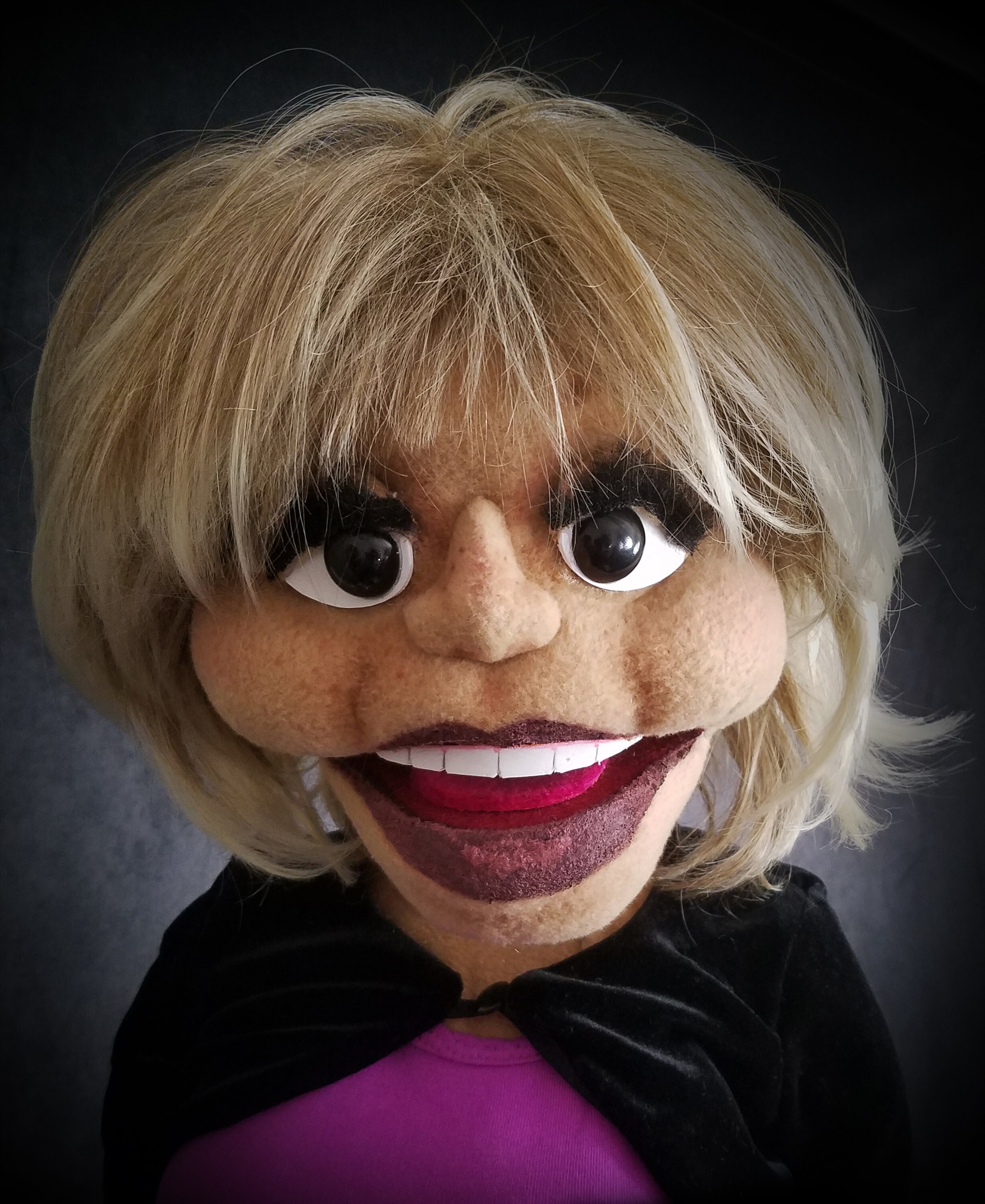Professional Puppet Lovable Personality Soft Sculpted Lady Puppet ...