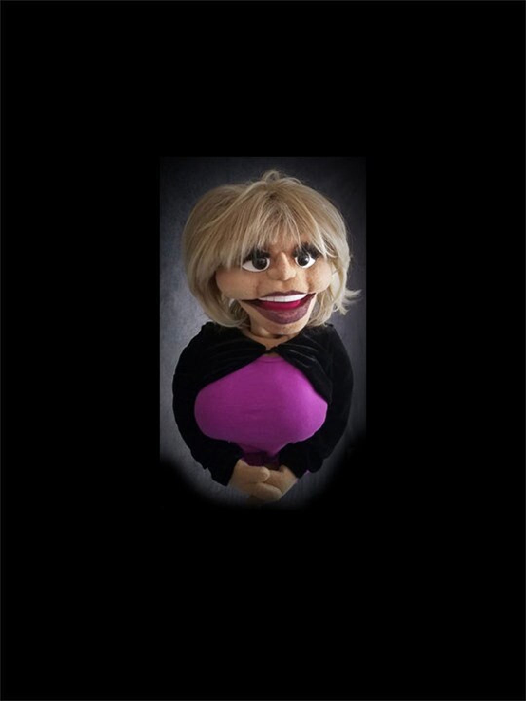 Professional Puppet Lovable Personality Soft Sculpted Lady Puppet ...