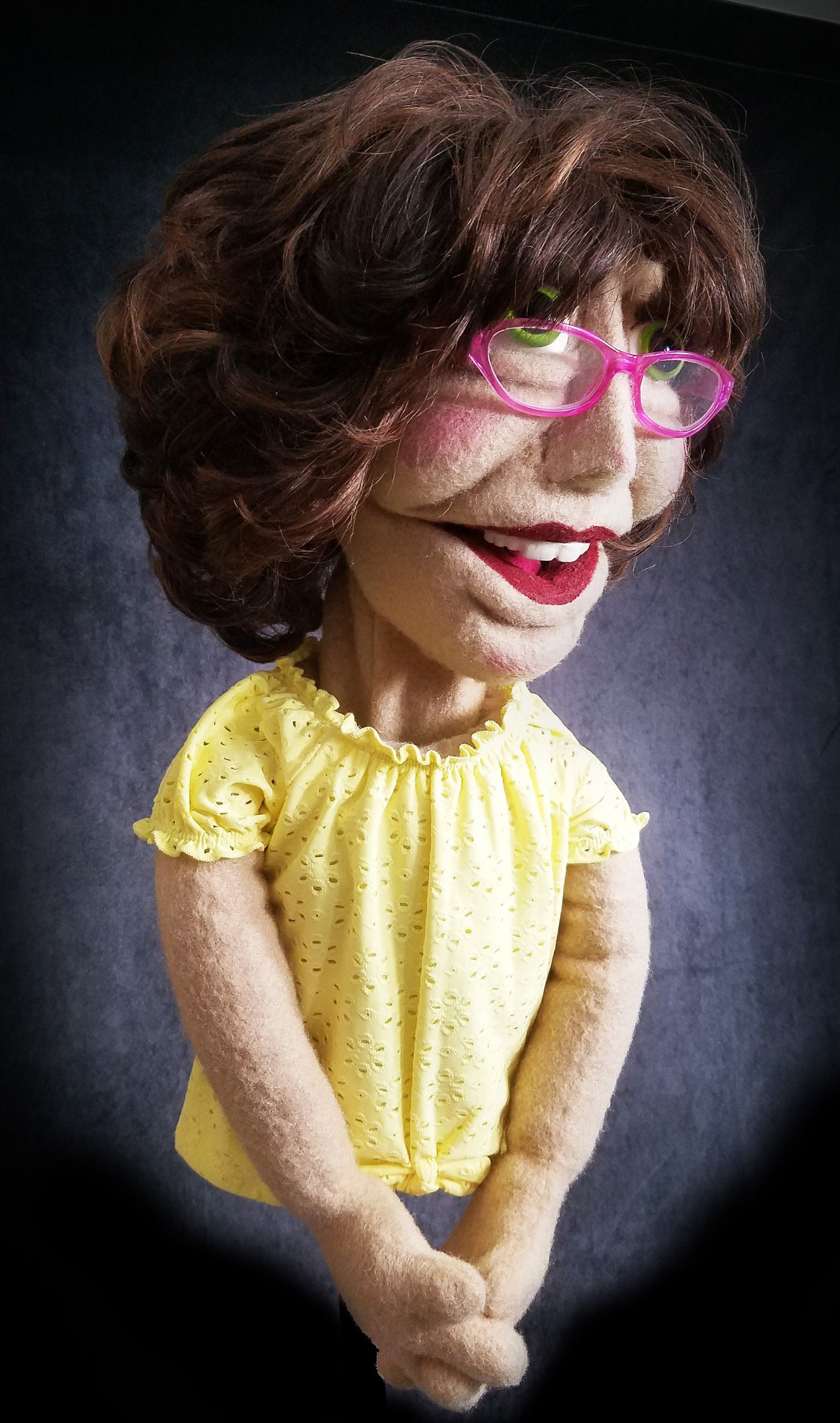 Professional Puppet Adorable Personality Soft Sculpted Lady Puppet ...