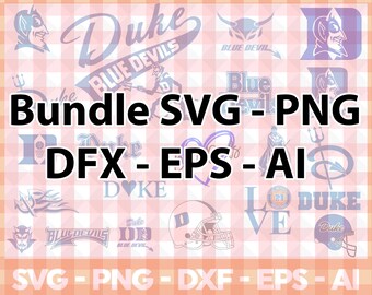 Duke Devils Svg - Etsy