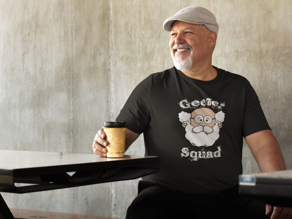 Geezer Squad T Shirt Senior Tee Gift for Grandpa TSC114 Gift | Etsy
