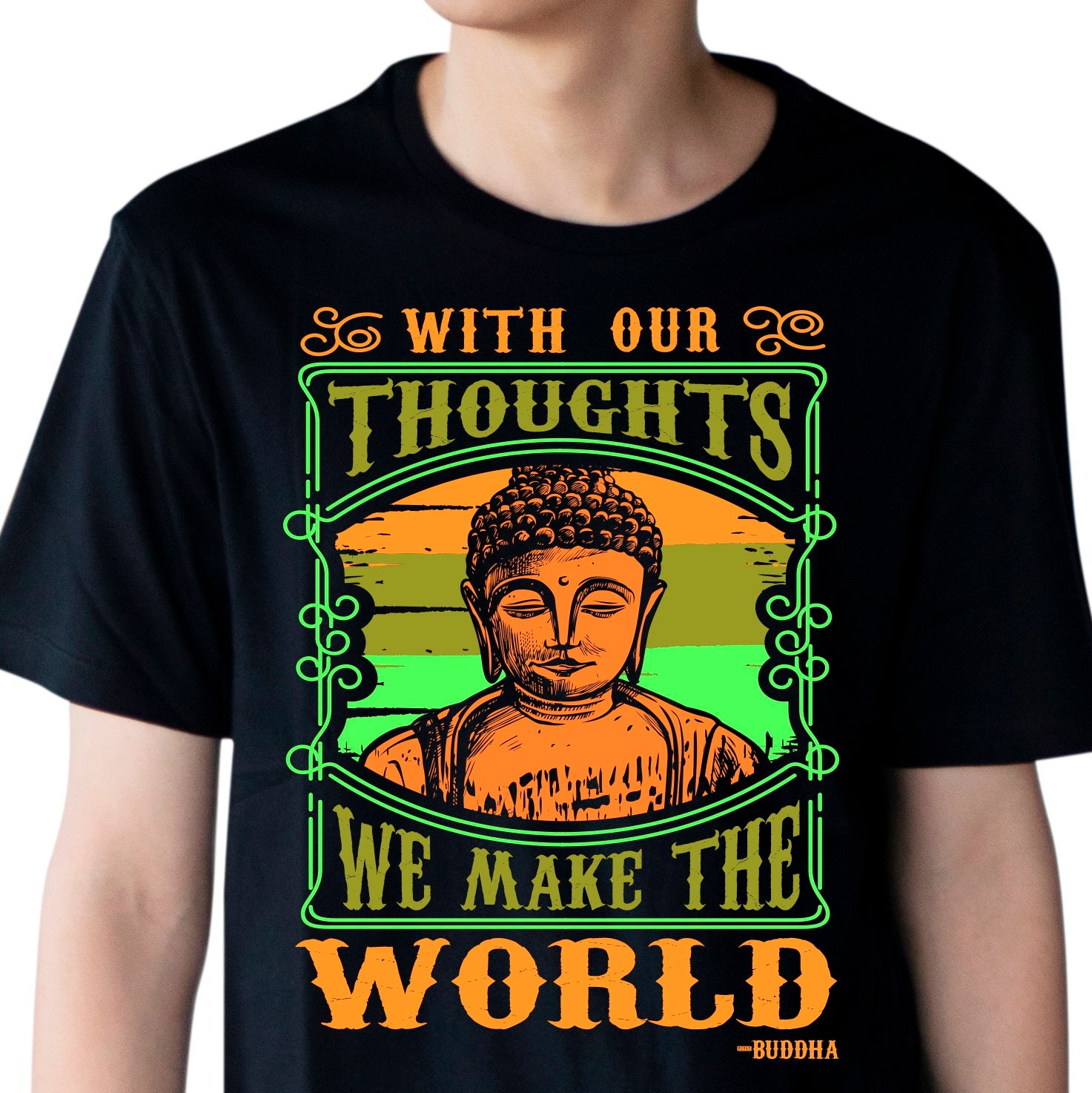 Buddha Shirts, Buddhism Tees, Meditation Shirts, Spiritual Gifts for ...