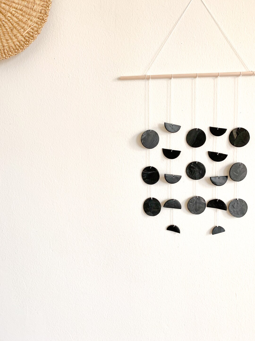 The Half Moon Wall Hanging | One of One, Handmade Home Decor, Small ...