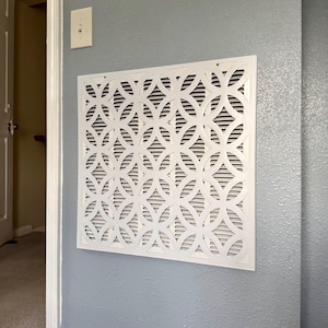 Custom Magnetic Return Air Vent Cover | Interlocking Circles - Etsy