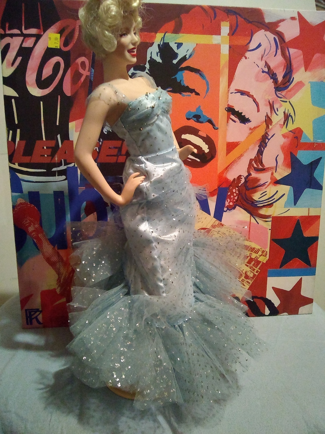 Franklin Mint Marilyn Monroe Doll Collectible - Etsy