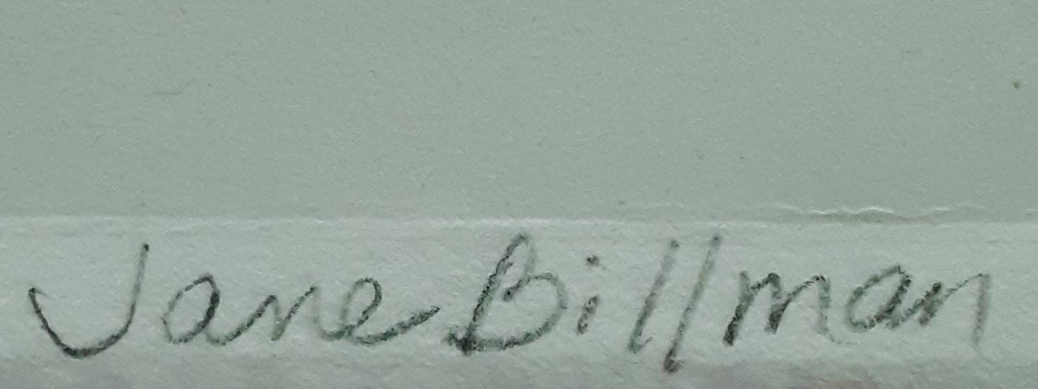 Jane Billman "bee Happy" Original Classic Embossed Watercolor Artwork ...