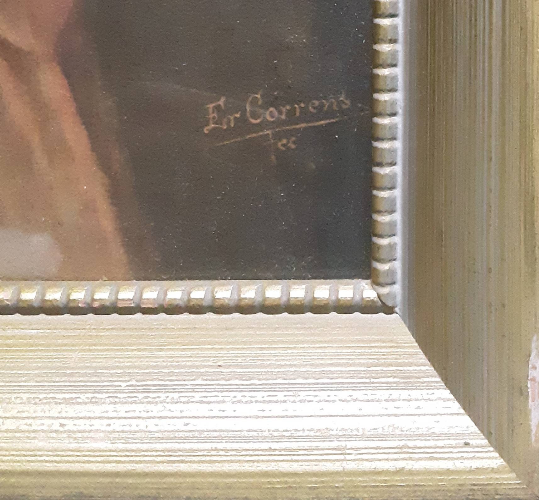 Erich Correns(1821-1877) Classic "southern Belle Portrait" Lithograph ...