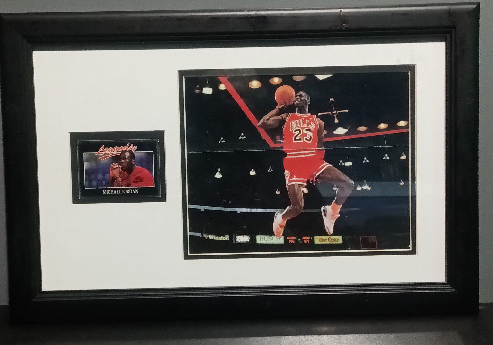 Michael Jordan 80's Slam Dunk Contest Poster & Legends Sports ...