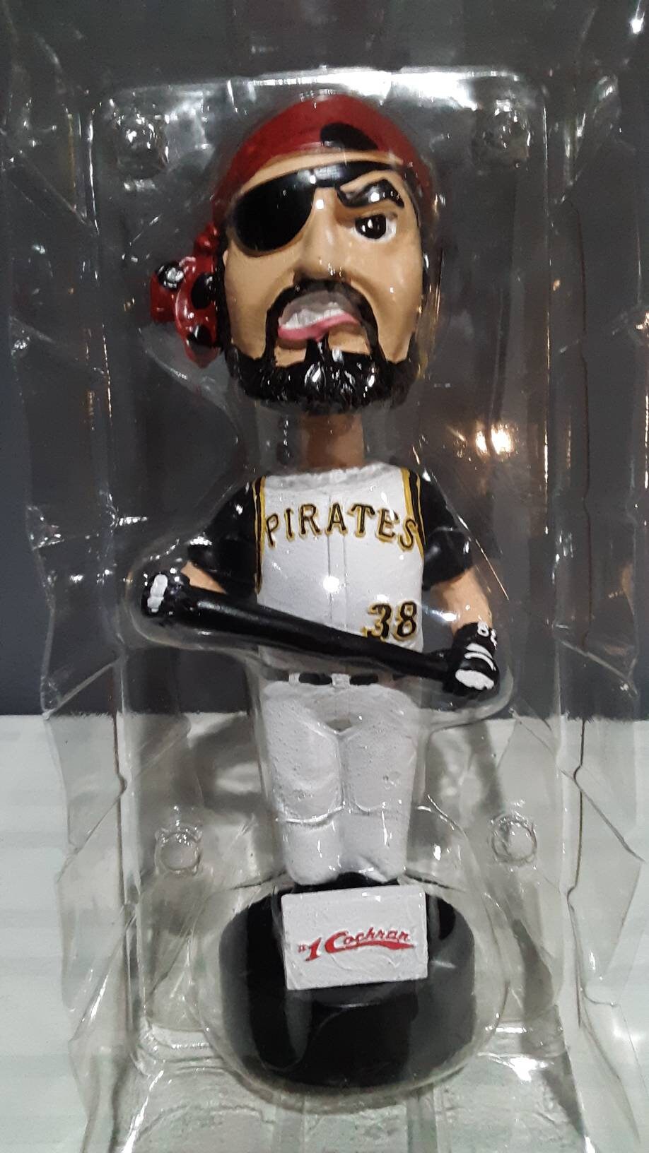 Logo Man #38 "pirates Bobblehead" 90's-2000 Era Collectible - Etsy