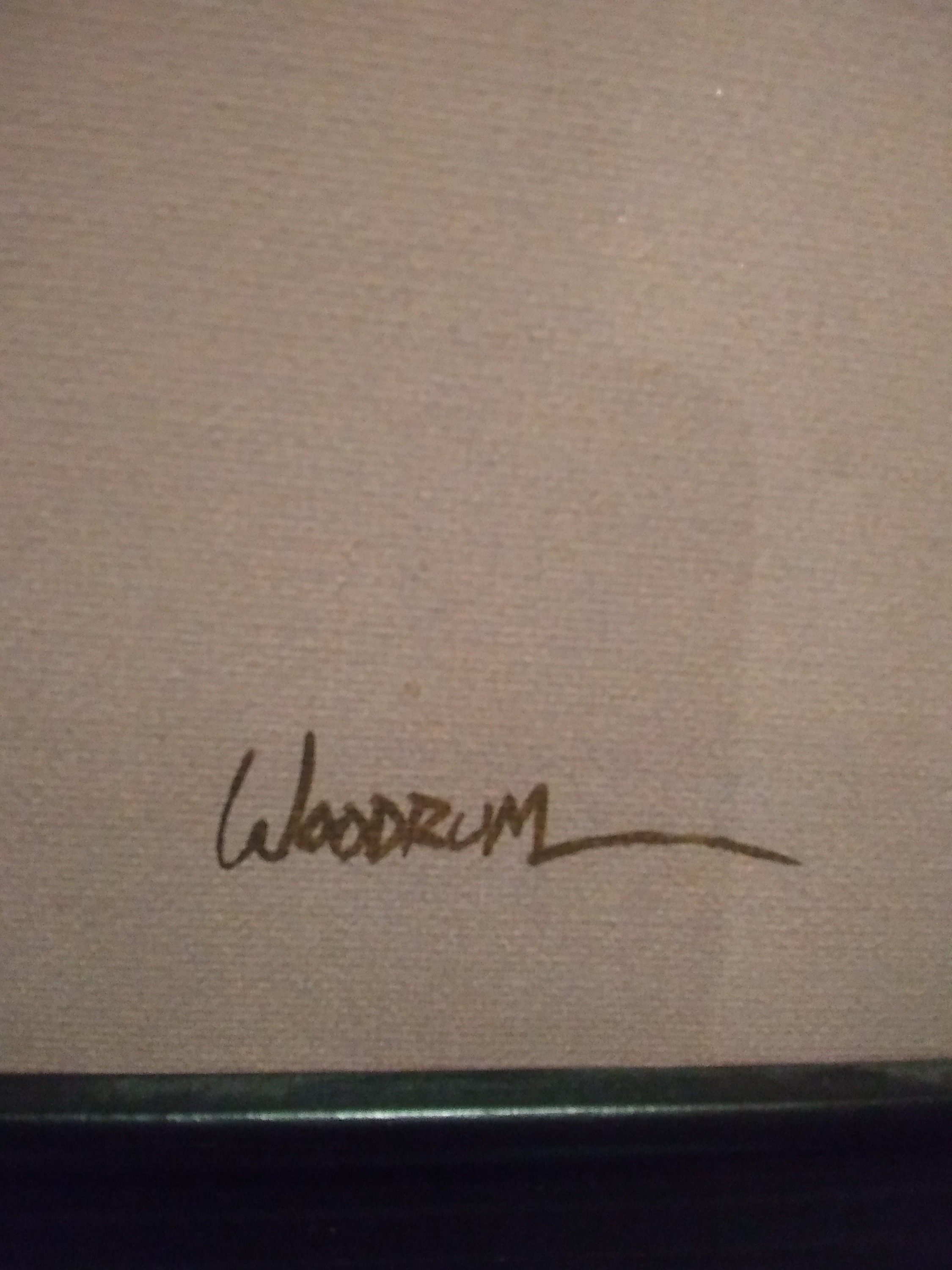 Woodrum "mother and Daughter" Lithograph Art Print on Canvas - Etsy