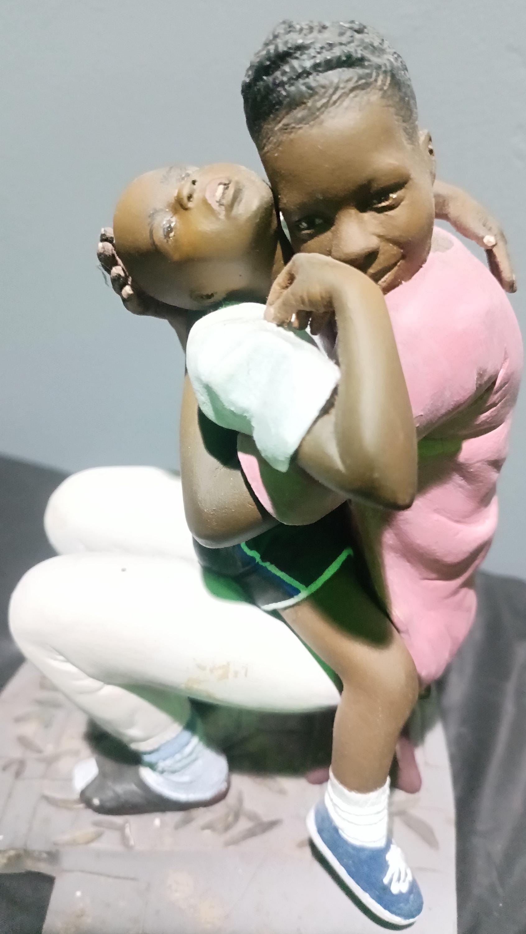 Mother and Child Limited Edition Sculptured Figurine (signed) - Etsy